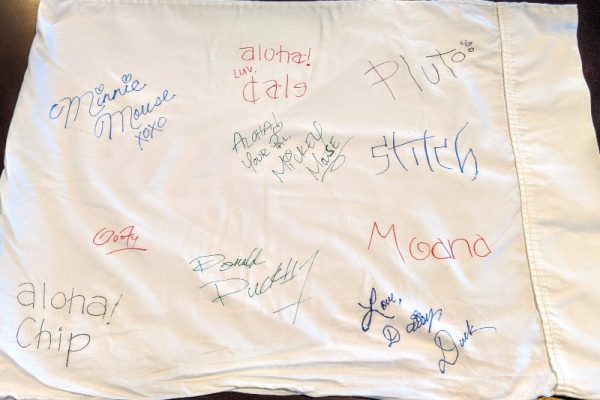 Disney Autograph Pillowcase Tutorial And Tips - Smart Mouse Travel