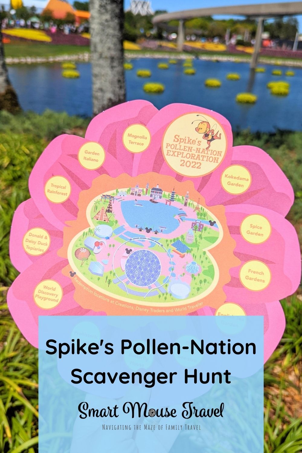 Spike's Pollen-Nation Exploration Scavenger Hunt 2022 - Smart Mouse Travel
